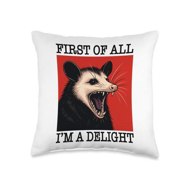 ・Funny possum sarcastic saying tee, perfect gift for opossum lovers, humorous possum gifts, funny possum tee for women a...