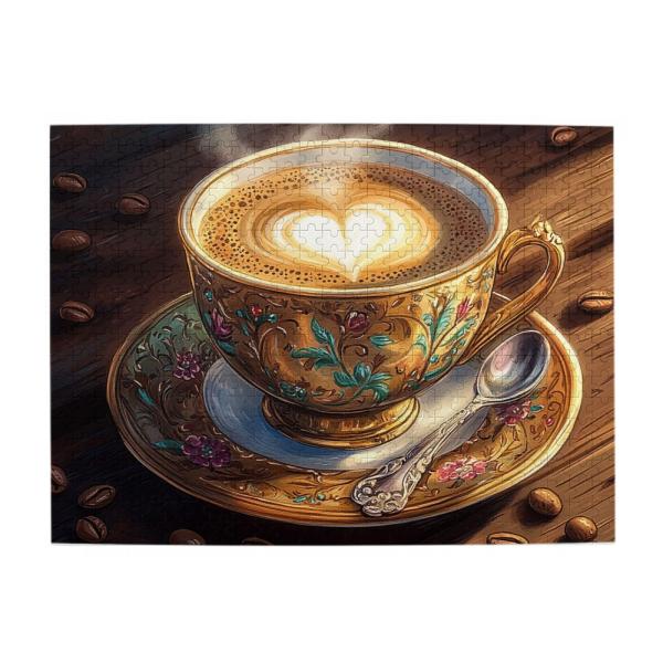・Featuring breathtaking scenery photography, this 500-piece wooden jigsaw puzzle showcases vibrant colors and exquisite ...