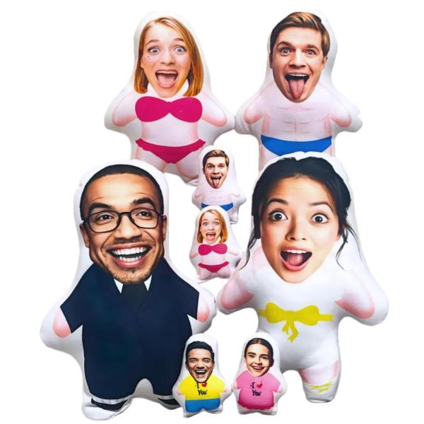 ・6 Adorable Styles: Choose the perfect design for him/her, your partner, or family.・3D Personalization: Turn your photo ...