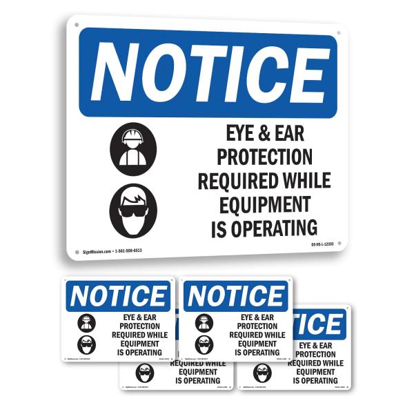 ・SIZE ＆ SPECS: 5 Pack Of 10" x 7" Rigid Plastic Signs - Commercial grade polystyrene with (4) pre-drilled ?" mounting ho...