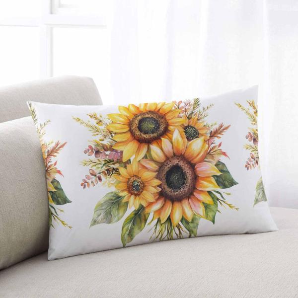 ・Quantity ＆ Material: 1 Removable Decorative Throw Pillow Cover 12" x 20" (Note: Pillowcase Only, Insert Not Included). ...