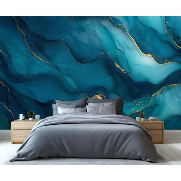 ・Mural Size: Mural total size 137.8"W x 100"H /350x254cm (W x H). The mural is cut into 3 pieces and provided in pre-cut...