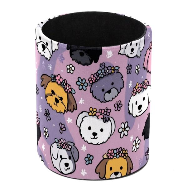 ・[Makeup Pencil Holder] 3.9 inches high and 3.1 inches wide, can hold lots of pens and pencils, makeup pencil holder, ke...