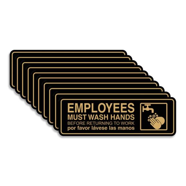 ・Promotes Hygiene ＆ Safety - Reminds staff of essential handwashing practices to support a clean and healthy environment...