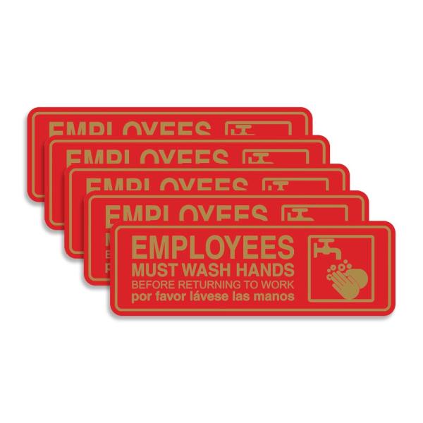 ・Promotes Hygiene ＆ Safety - Reminds staff of essential handwashing practices to support a clean and healthy environment...