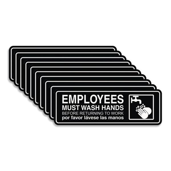 ・Promotes Hygiene ＆ Safety - Reminds staff of essential handwashing practices to support a clean and healthy environment...