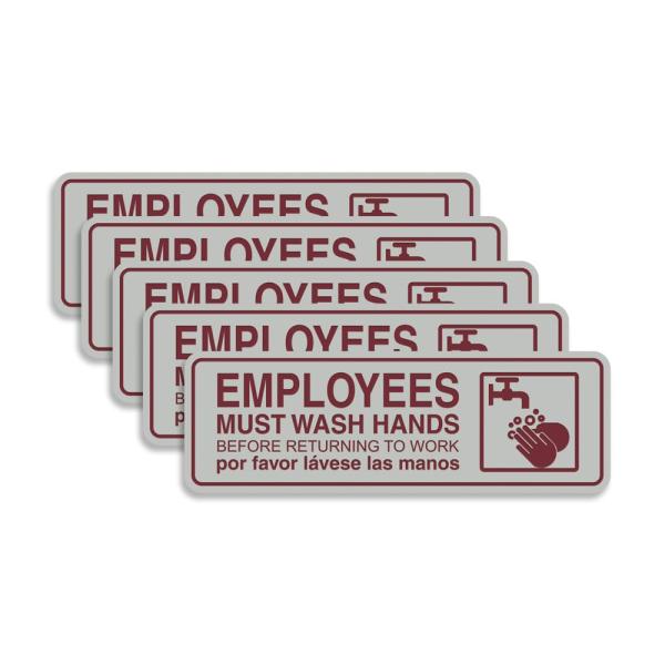 ・Promotes Hygiene ＆ Safety - Reminds staff of essential handwashing practices to support a clean and healthy environment...