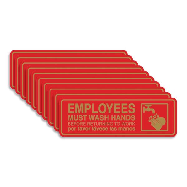 ・Promotes Hygiene ＆ Safety - Reminds staff of essential handwashing practices to support a clean and healthy environment...