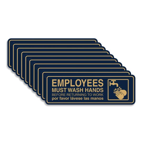・Promotes Hygiene ＆ Safety - Reminds staff of essential handwashing practices to support a clean and healthy environment...
