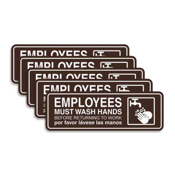 ・Promotes Hygiene ＆ Safety - Reminds staff of essential handwashing practices to support a clean and healthy environment...