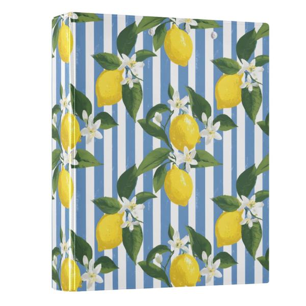 ・【3 Ring Binder with Clipboard Size】 12.4 x 10.63 x 2.36 inches/31.5 x 27 x 6 cm, design with 3-label pocket, suitable f...