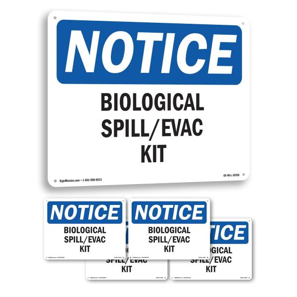 ・SIZE ＆ SPECS: 5 Pack Of 14" x 10" Rigid Plastic Signs - Commercial grade polystyrene with (4) pre-drilled ?" mounting h...