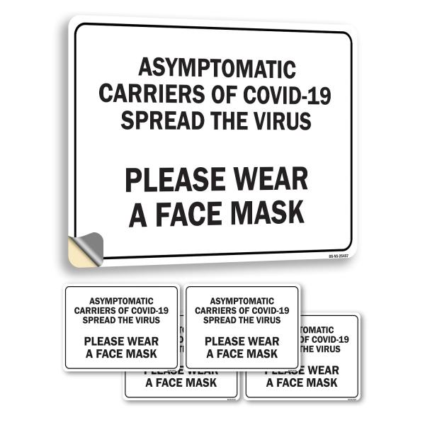 ・SIZE ＆ SPECS: 5 Pack Of 5" x 3.5" Vinyl Label Decals - Commercial grade vinyl with adhesive backing specifically design...