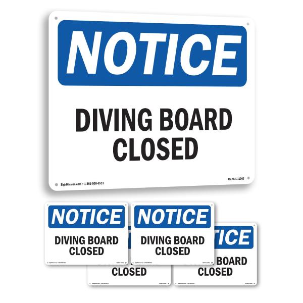 ・SIZE ＆ SPECS: 5 Pack Of 14" x 10" Rigid Plastic Signs - Commercial grade polystyrene with (4) pre-drilled ?" mounting h...