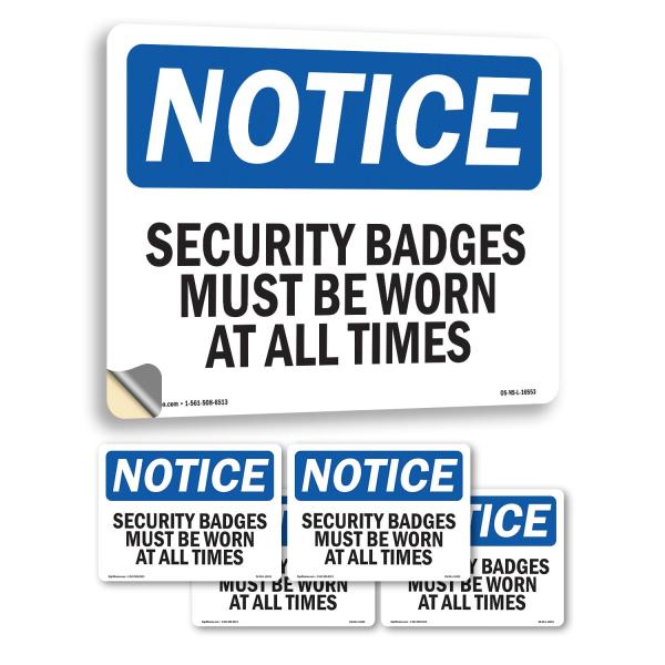・SIZE ＆ SPECS: 5 Pack Of 5" x 3.5" Vinyl Label Decals - Commercial grade vinyl with adhesive backing specifically design...