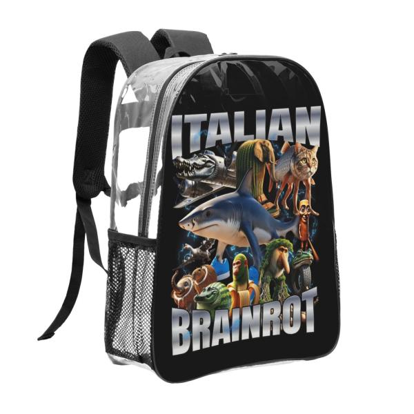 ・This transparent backpack is made of high-quality transparent PVC material, Sturdy And Durable, Stylish And Lightweight...