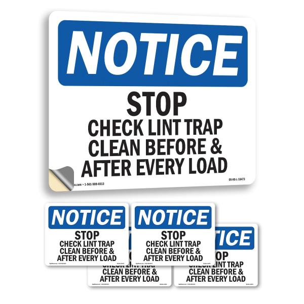 ・SIZE ＆ SPECS: 5 Pack Of 5" x 3.5" Vinyl Label Decals - Commercial grade vinyl with adhesive backing specifically design...