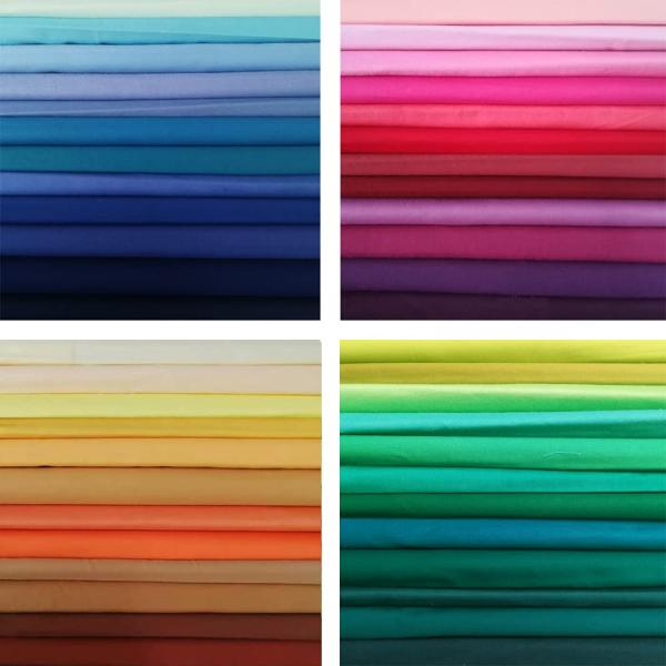 ・Pre-cut quilting fabric were made of 100% cotton with a sateen weave.200-thread count・Cotton fabric squares :5" x 5"，50...