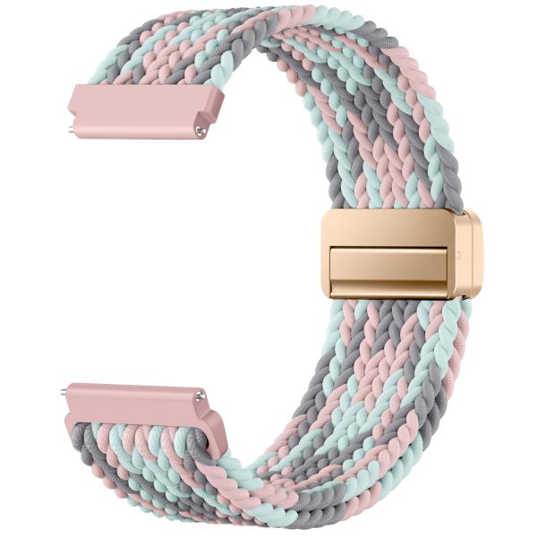 ・【22mm対応モデル】DaQin 22mm ナイロン時計バンド Samsung Galaxy Watch 3 45mm/Galaxy Watch 46mm、Gear S3 Classic/Frontier、Garmin Venu 3/Ve...