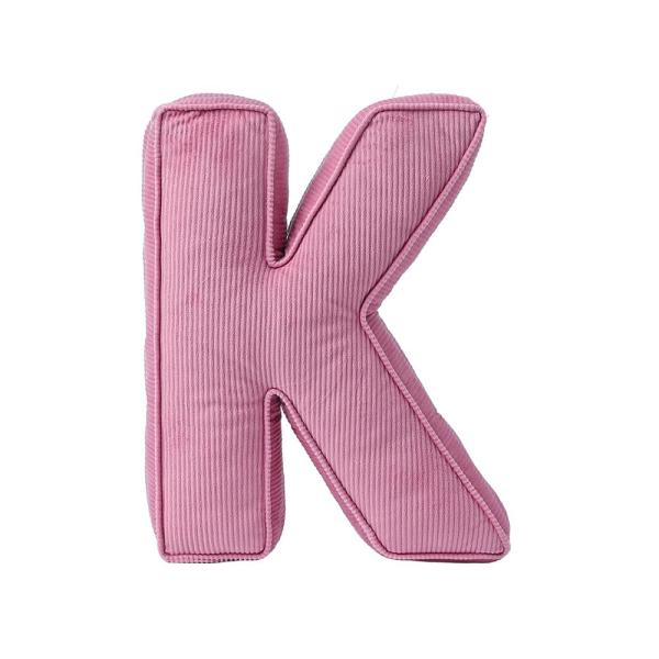 ・Soft Corduroy Alphabet Pillow - Made of cozy corduroy fabric, our pink letter pillows are perfect for kids' cuddling, n...