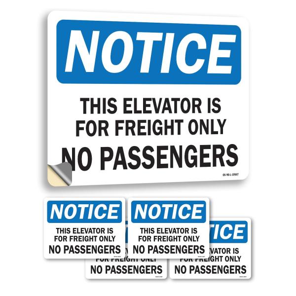 ・SIZE ＆ SPECS: 5 Pack Of 14" x 10" Vinyl Label Decals - Commercial grade vinyl with adhesive backing specifically design...