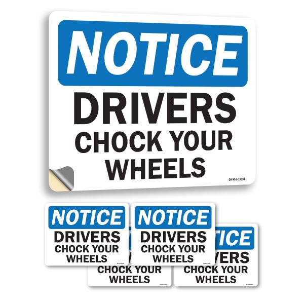 ・SIZE ＆ SPECS: 5 Pack Of 5" x 3.5" Vinyl Label Decals - Commercial grade vinyl with adhesive backing specifically design...