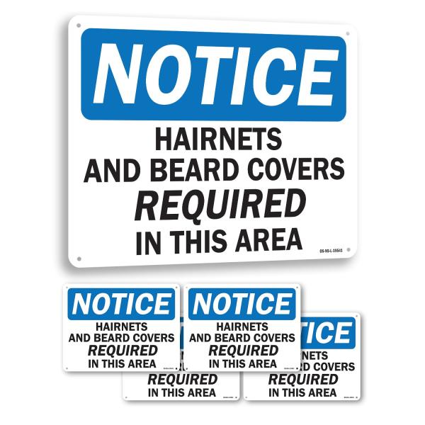 ・SIZE ＆ SPECS: 5 Pack Of 10" x 7" Rigid Plastic Signs - Commercial grade polystyrene with (4) pre-drilled ?" mounting ho...