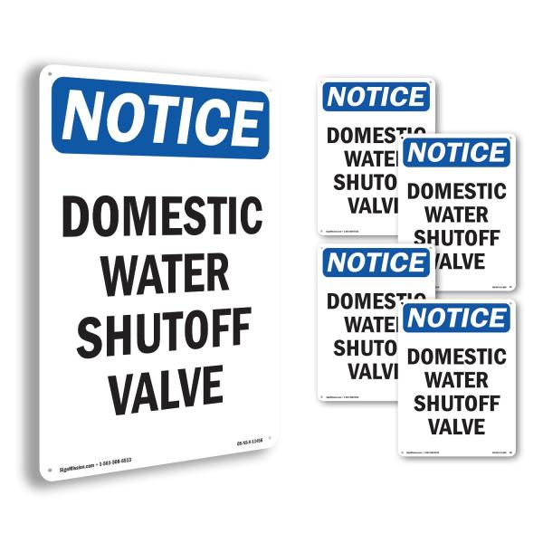 ・SIZE ＆ SPECS: 5 Pack Of 14" x 10" Rigid Plastic Signs - Commercial grade polystyrene with (4) pre-drilled ?" mounting h...