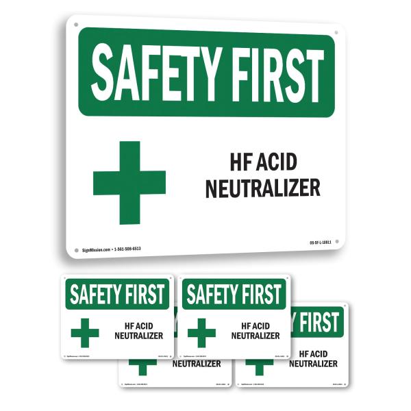 ・SIZE ＆ SPECS: 5 Pack Of 10" x 7" Aluminum Signs (Rust Free) - Commercial grade pre-finished white aluminum with (4) pre...