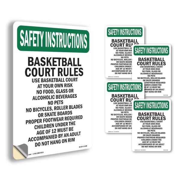 ・SIZE ＆ SPECS: 5 Pack Of 5" x 3.5" Vinyl Label Decals - Commercial grade vinyl with adhesive backing specifically design...