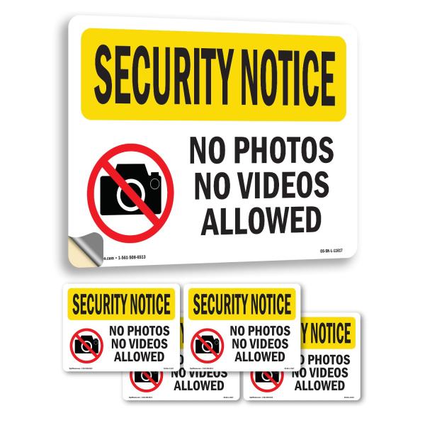 ・SIZE ＆ SPECS: 5 Pack Of 7" x 5" Vinyl Label Decals - Commercial grade vinyl with adhesive backing specifically designed...