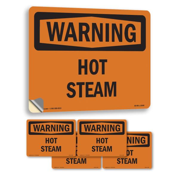 ・SIZE ＆ SPECS: 5 Pack Of 5" x 3.5" Vinyl Label Decals - Commercial grade vinyl with adhesive backing specifically design...