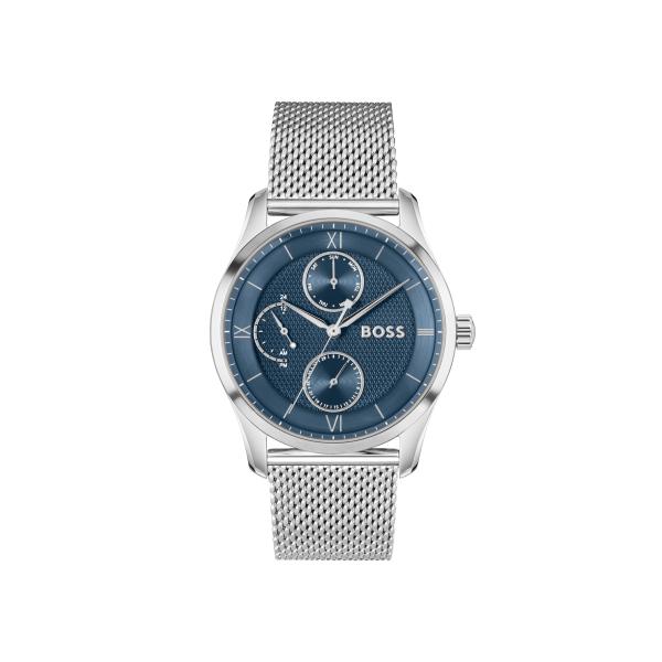 ・Principle Master evolves a classic with refined depth. A multi-eye calendar dial enriches its balanced silhouette, craf...