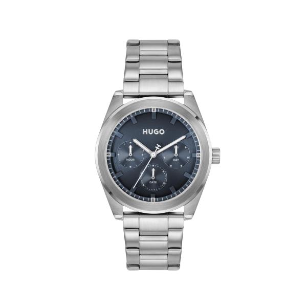 ・#BRIGHT SPORT brings HUGO's signature energy to every moment. A multi-eye dial, sport bezel, and vibrant colorways ampl...