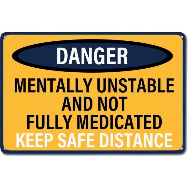 ・This tin sign is the perfect size at 8 x 12 inches and can be easily hung on any wall.・Made of high-quality aluminum, t...
