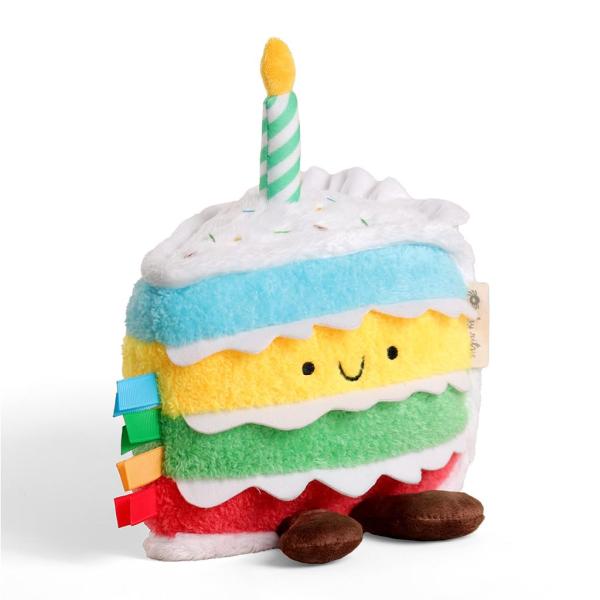 ・ADORABLE PLUSH BIRTHDAY CAKE TOY - This plush toy is crafted from ultra-soft minky fabric, making it the perfect cuddly...