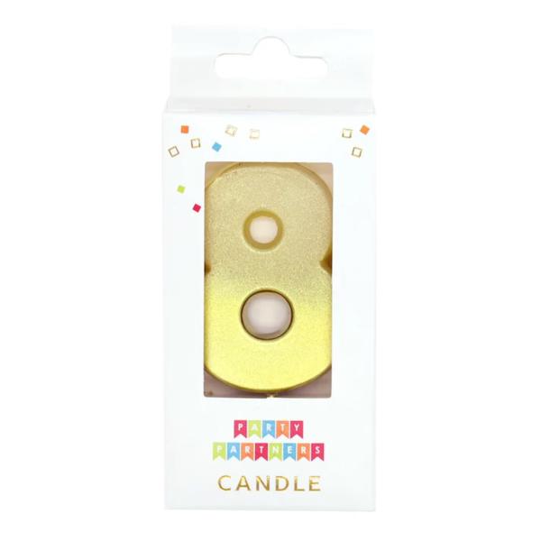 ・OMBRE NUMBER Candleは、滑らかなメタリックゴールドからホワイトのグラデーションの成形ワックスで作られています。・高さ2.5インチのキャンドルは、ケーキ、カップケーキ、重ね菓子用です。頑丈なプラスチックピックで簡単に配置で...