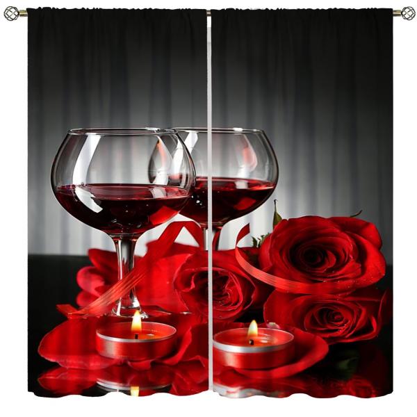 ・Curtain Size：Our curtains are nine sizes to choose from: 42x45in, 42x54in, 42x63in, 52x84in, 55x63in, 63x72in, 63x68in,...