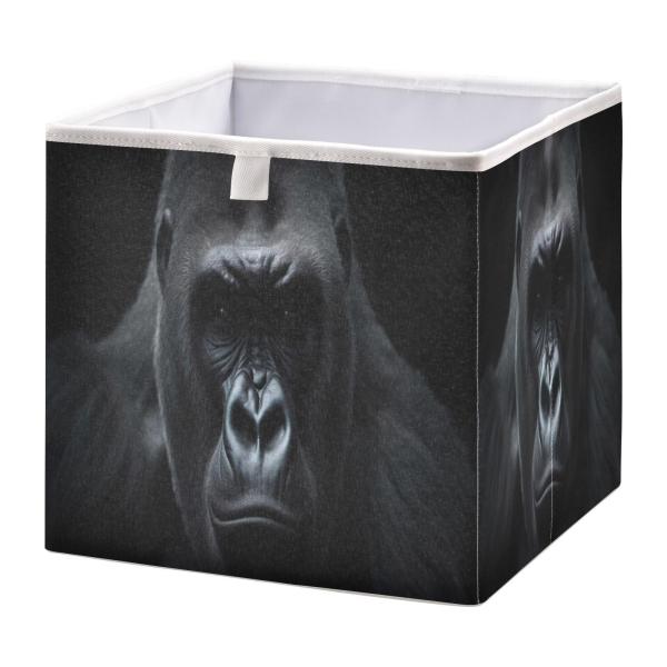 ・[Material]: Fabric Storage Bins - outer fabric was printed with vivid unique pattern, made of 300D water-resistant oxfo...