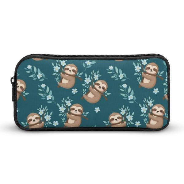 ・Material: The pen pencil bag is made of polyester, soft and lightweight, washable and reusable. strong and can withstan...