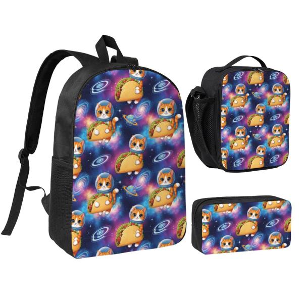 ・Premium Polyester Durability ＆ Comfort: Crafted from high-quality polyester fabric, this backpack set delivers exceptio...