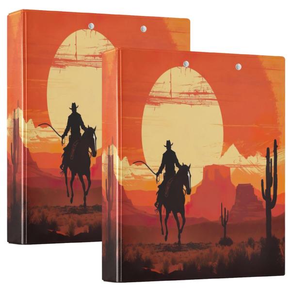 ・【PVC Material】Our round ring binders are made of PVC material, ensuring durability and longevity. The sturdy constructi...