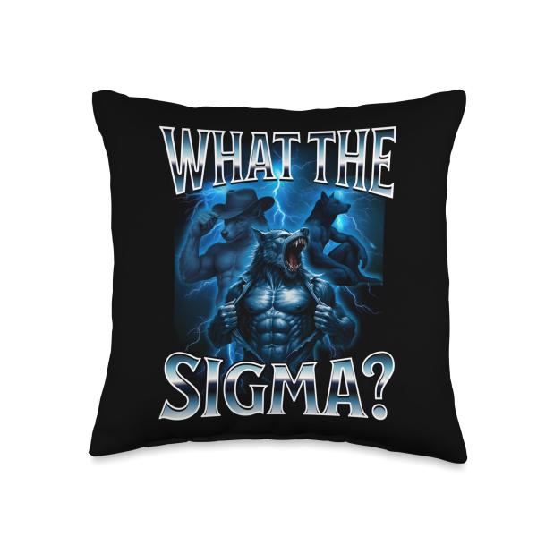 ・Human By Chance Alpha By Choice Erm What The Sigma iconic galaxy wolf graphic novelty three werewolf moon merch, channe...