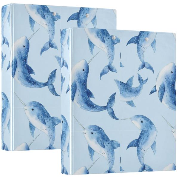・【Large Capacity Binder】1.5 inch 3 ring binder measures 12.4x10.63x2.36in/31.5x27x6cm.large capacity can hold up to 200 ...