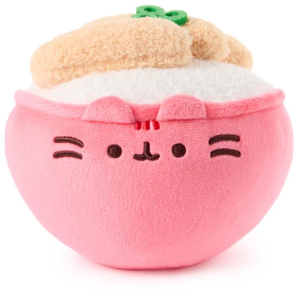 ・Pusheen Rice Bowl: This soft 6" plush features Pusheen as a tasty bowl of rice topped with crispy tempura and scallions...