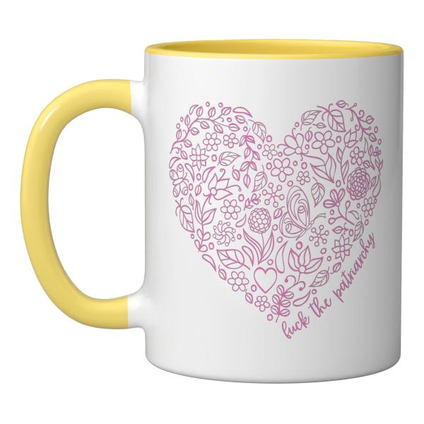 ・Feminist activism design.・11-ounce ceramic mug is dishwasher and microwave-safe, lead and BPA free・Features glossy fini...