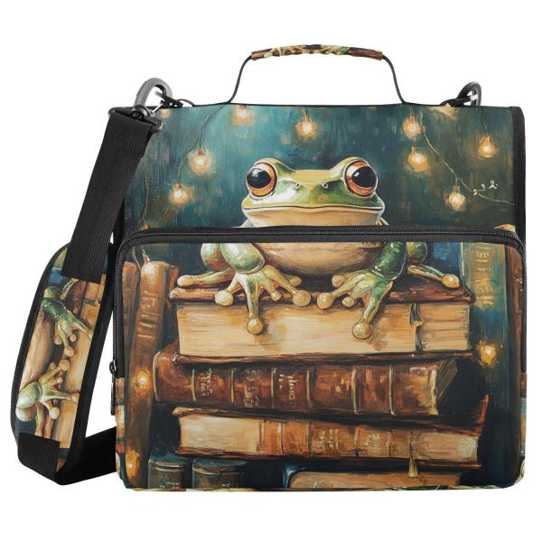 ・Large Capacity Organizer : 13.6 X 12.4 Inch. The main pocket is a zippered storage pocket that can store some easily ac...