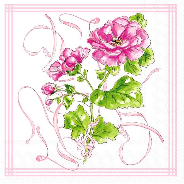 ・3-PLY PAPER NAPKINS Package of 20 premium quality paper napkins featuring a design by artist Rosanne Beck・FOR COCKTAIL ...