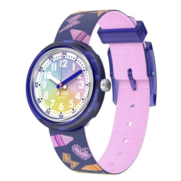 ・Classroom Creations Collection・BPA FREE - A safe watch for kids.・SHOCK RESISTANT - The Swiss made watch movement is saf...