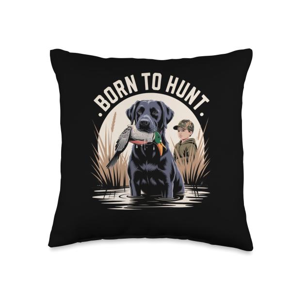 ・Perfect for passionate hunters and dog lovers, this black camo graphic design showcases a stunning outdoor scene with a...